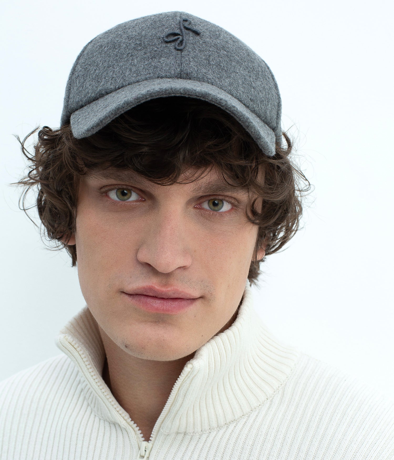 Monogram-embellished Baseball Cap • Ruslan Baginskiy Hats & Accessories ...